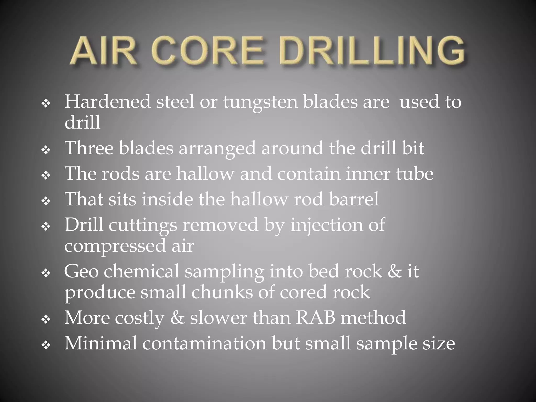 DRILLING METHODS | PPTX