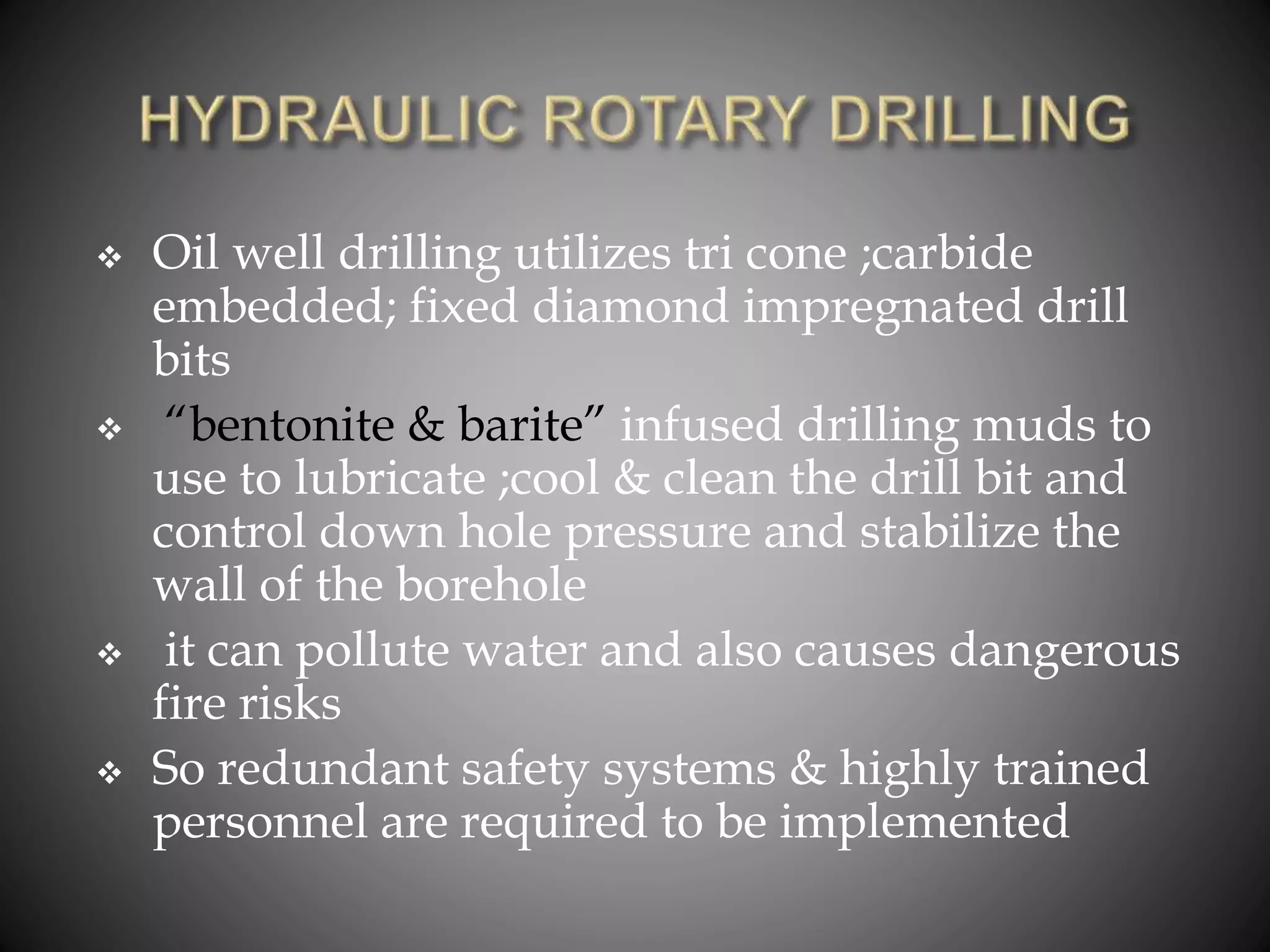 DRILLING METHODS | PPTX