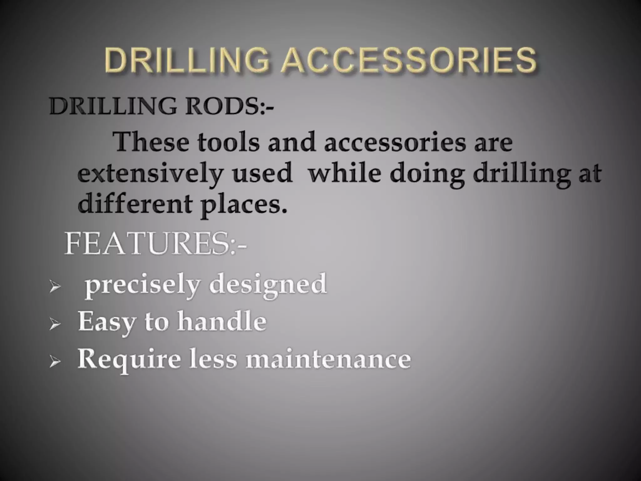 DRILLING METHODS | PPTX