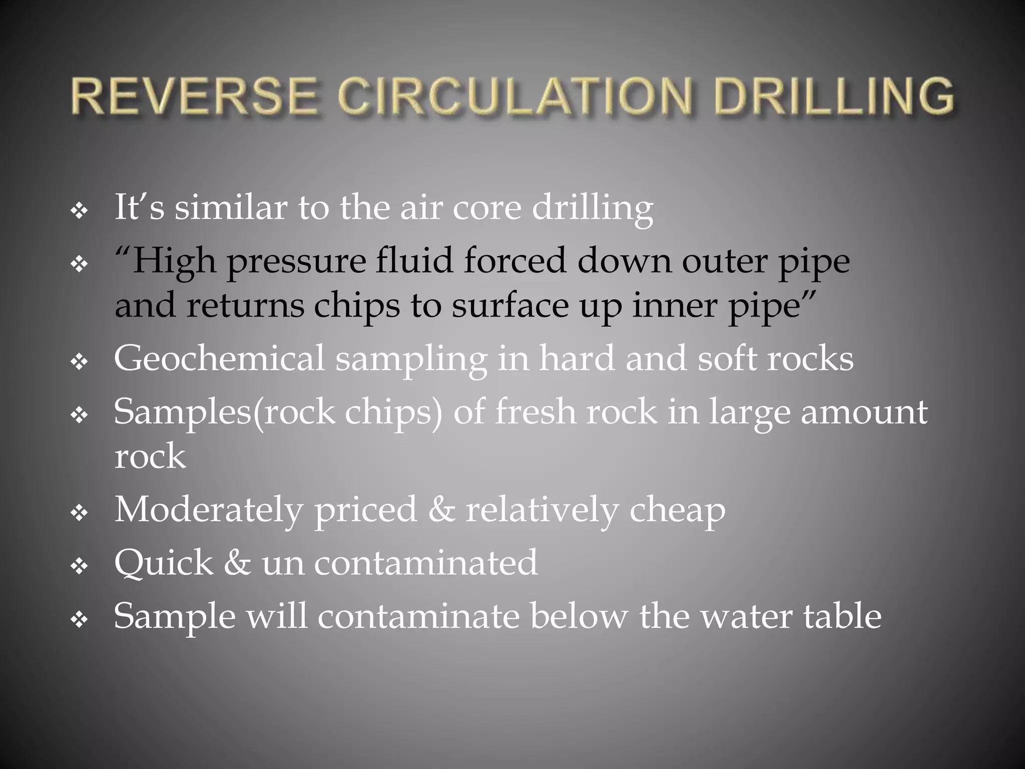 DRILLING METHODS | PPTX