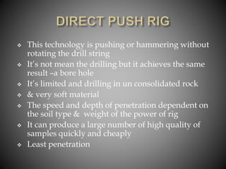 DRILLING METHODS | PPTX