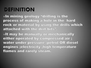 DRILLING METHODS | PPTX