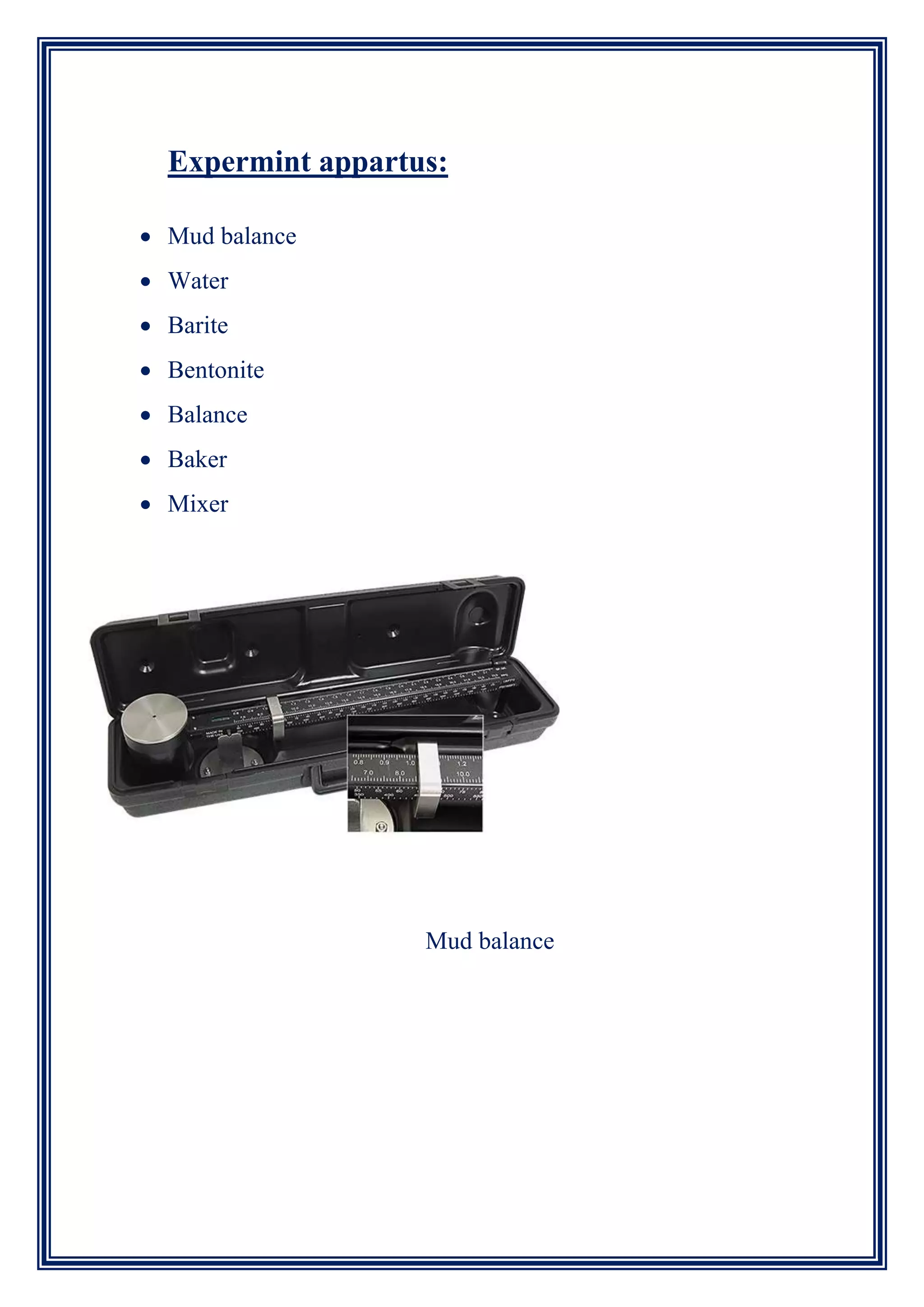 Drilling mud density by mud balance.docx