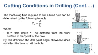 Drilling operation | PDF