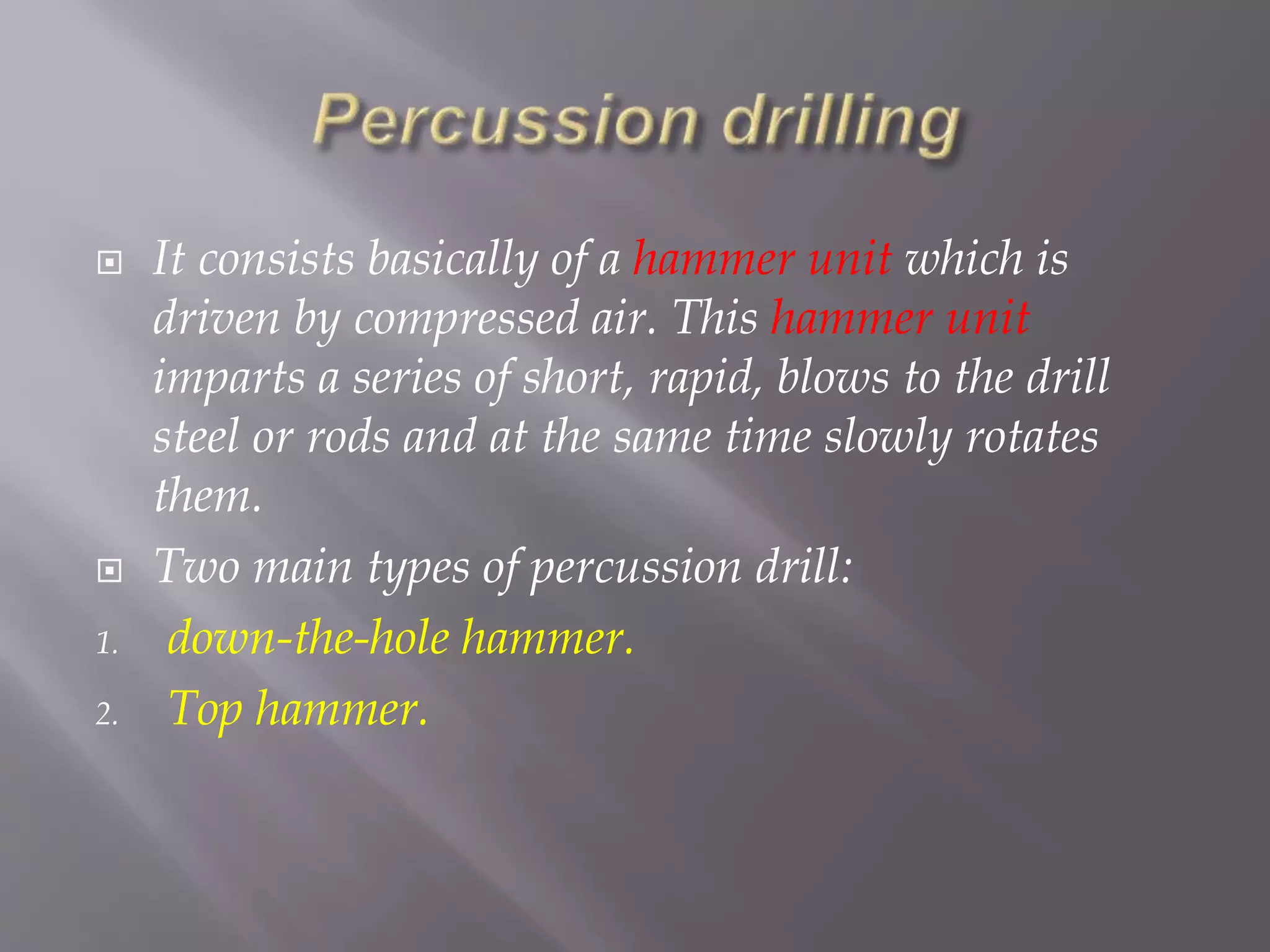 Drilling | PPTX