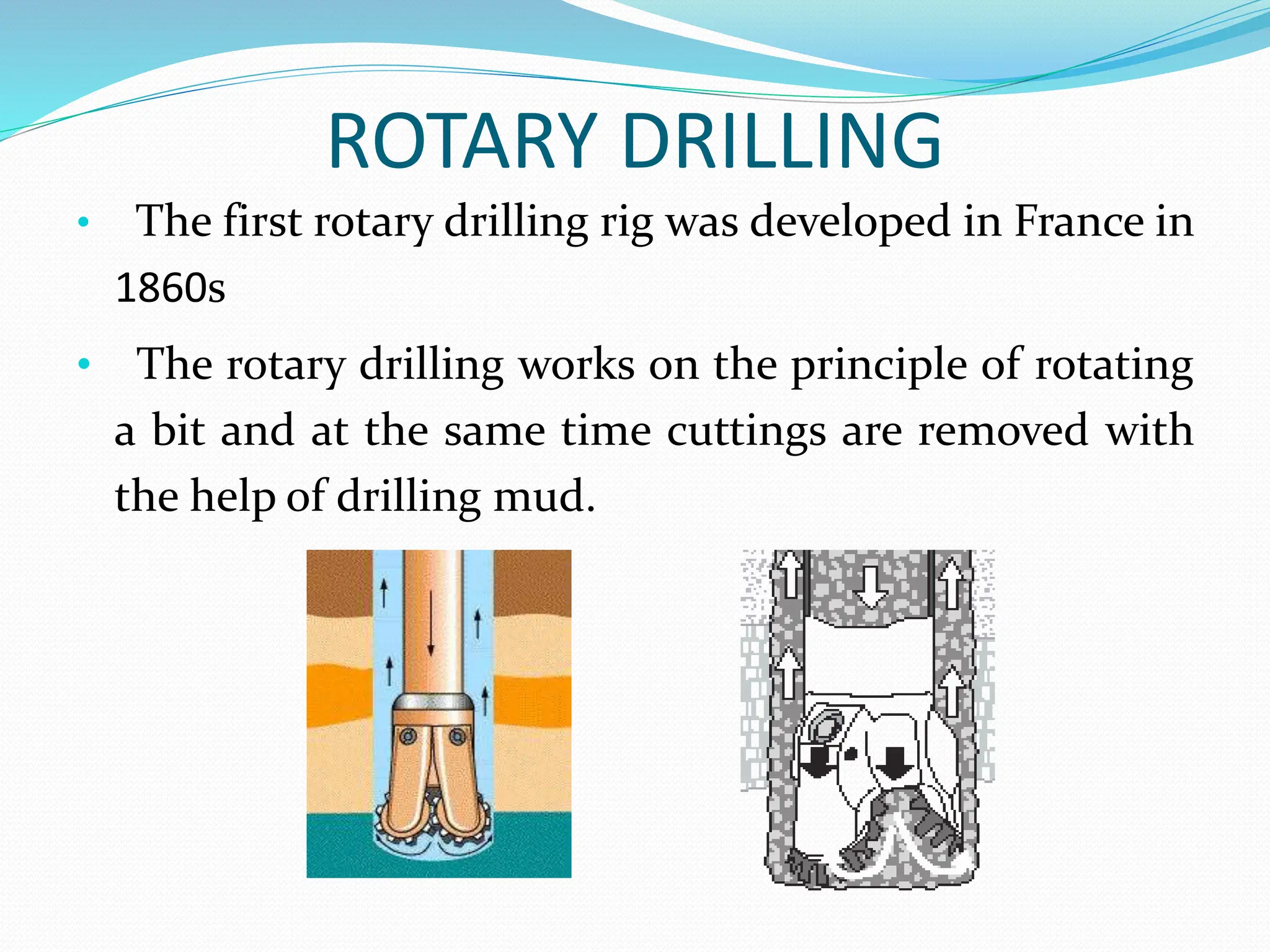 DRILLING PRESENTATION and their major types | PPTX