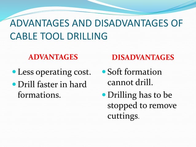 DRILLING PRESENTATION and their major types | PPTX