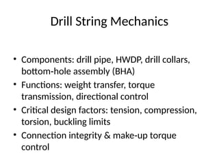 presentation on basic drilling principles | PPT