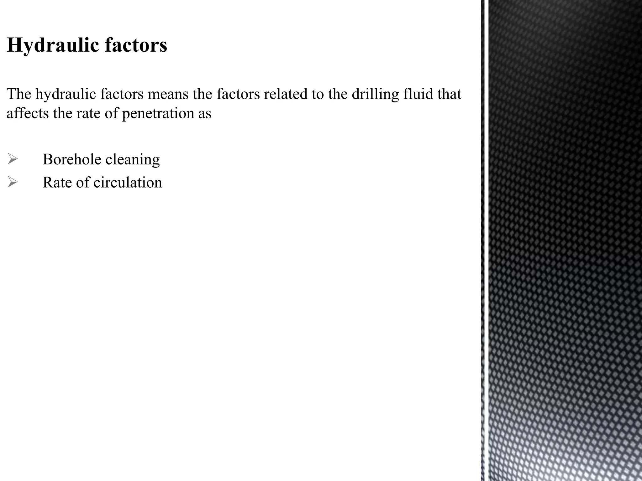 Drilling problems and optimization | PPTX