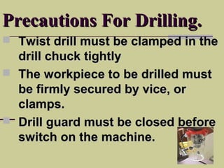 Drilling & reaming | PPT