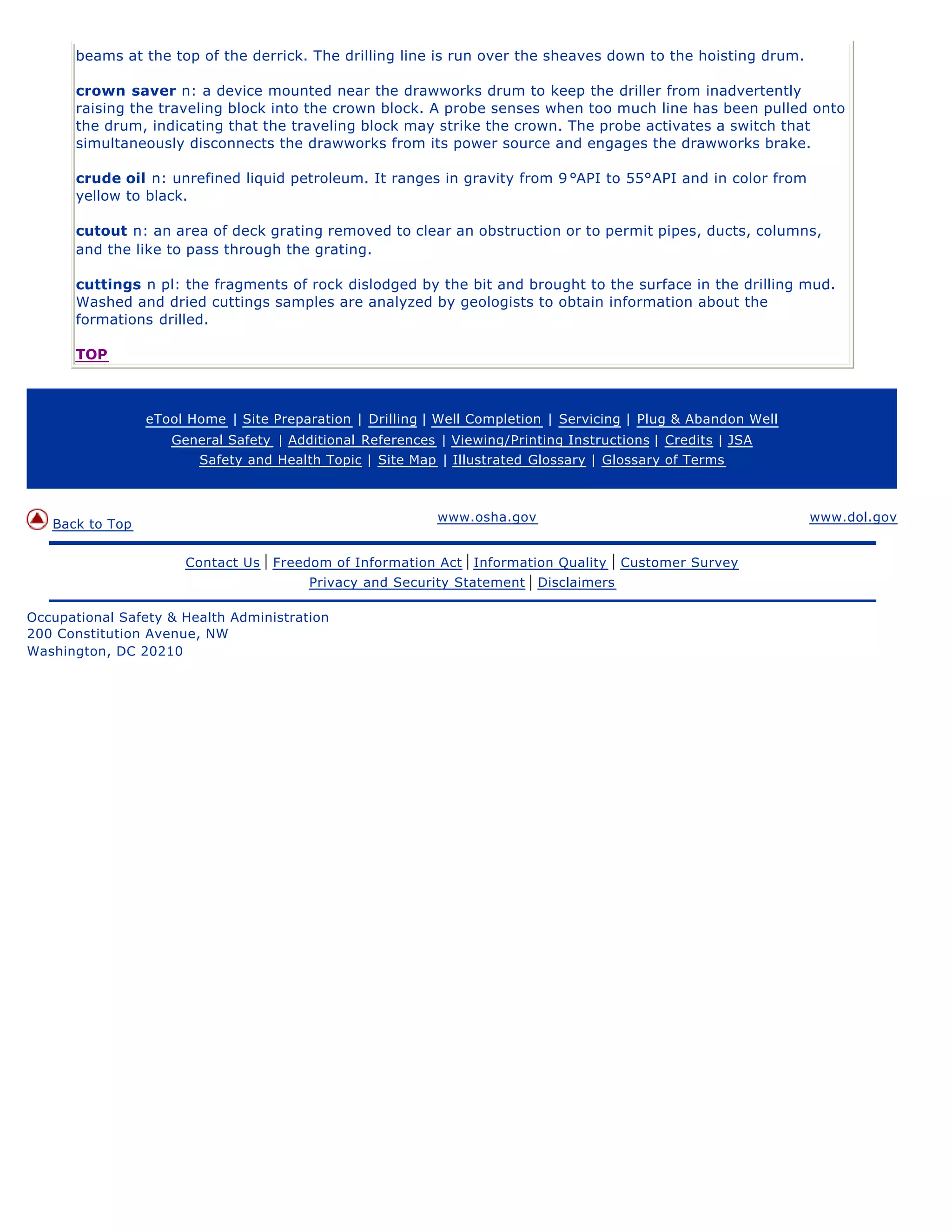 Drilling Rig Components ( Illustrated Glossary ) | PDF