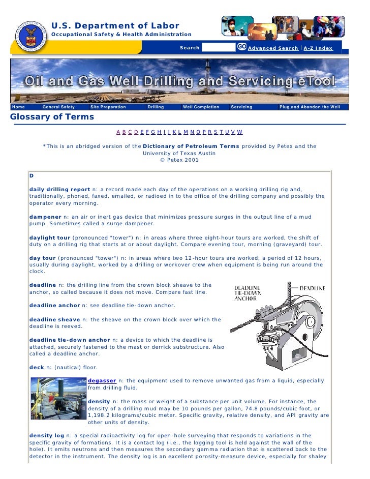 Drilling Rig Components ( Illustrated Glossary )