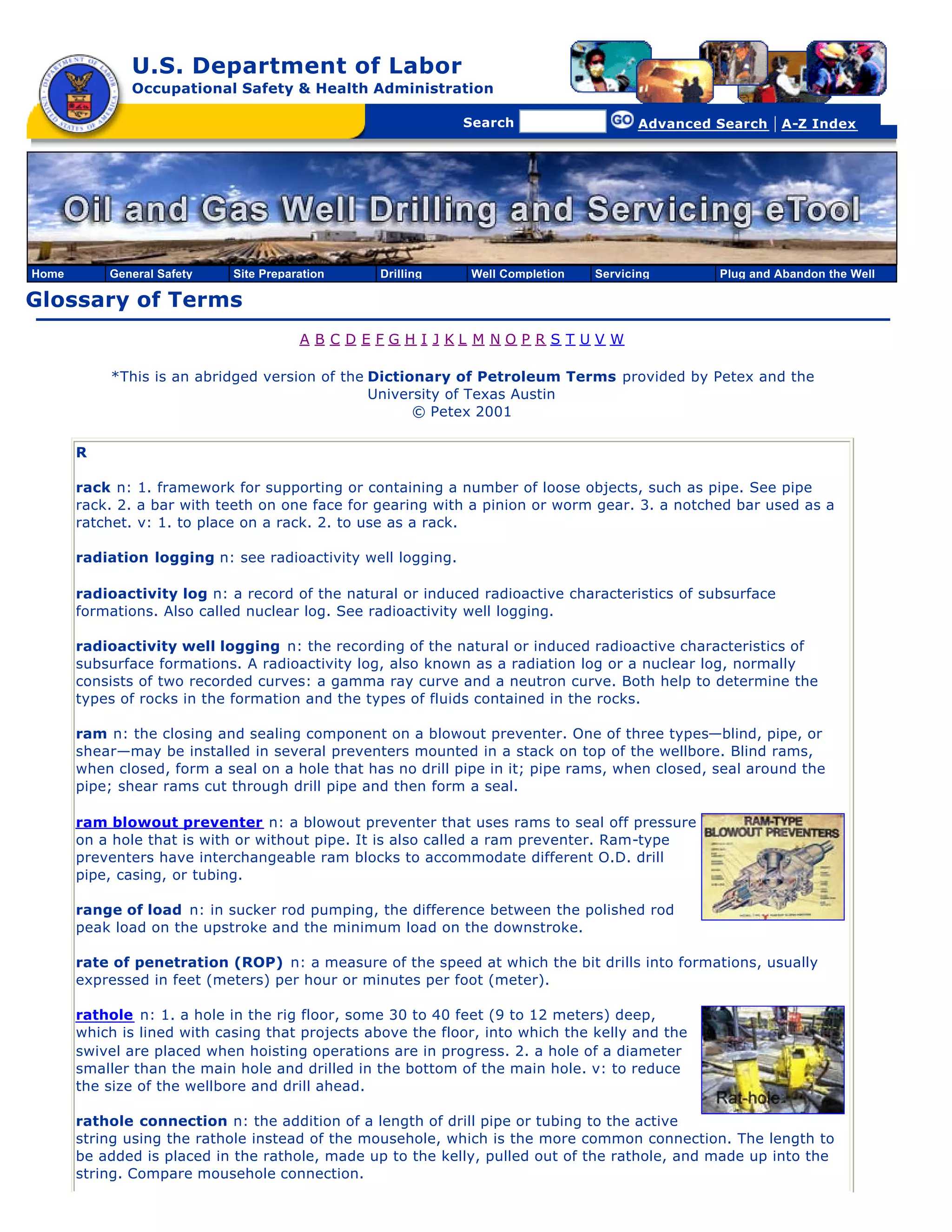 Drilling rig components ( illustrated glossary ) | PDF