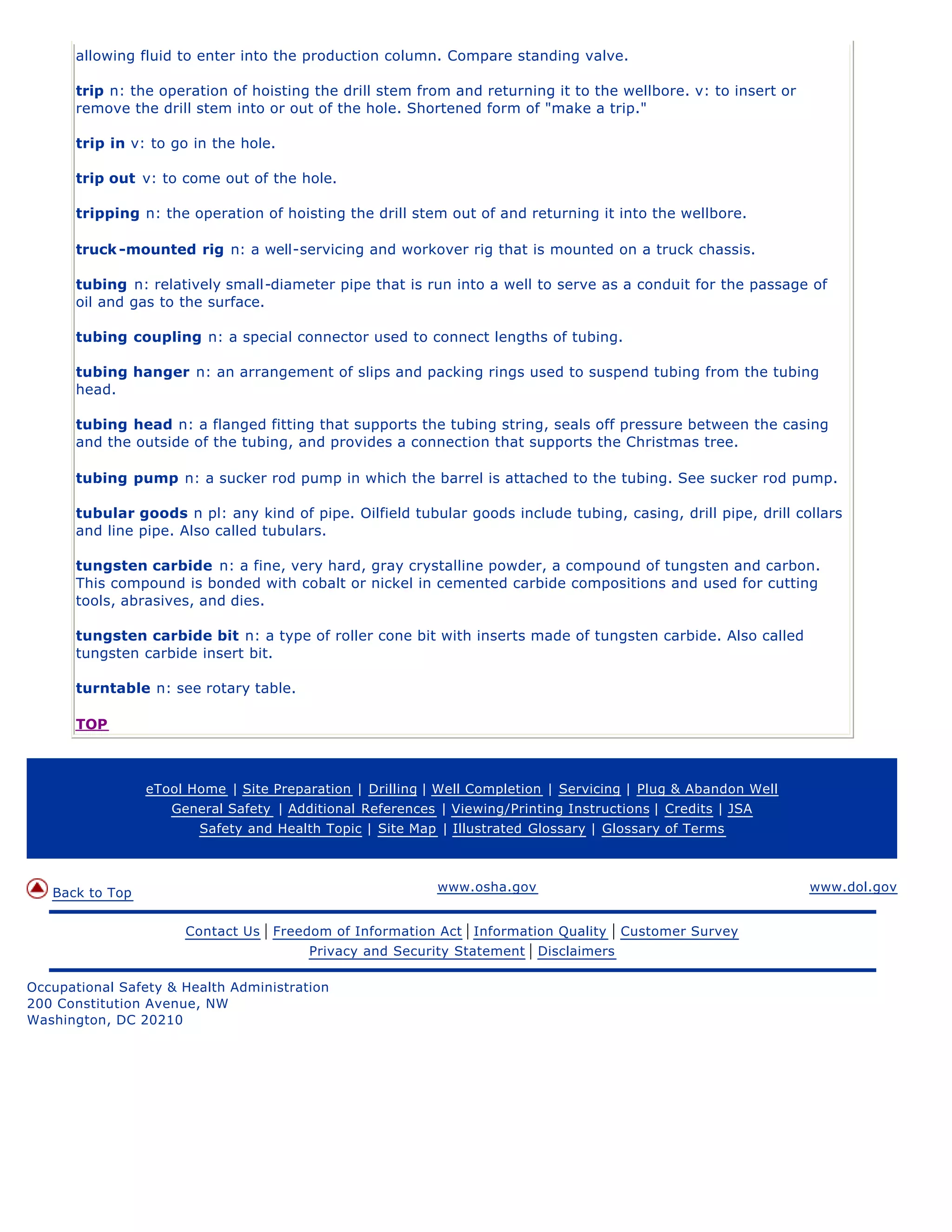 Drilling rig components ( illustrated glossary ) | PDF