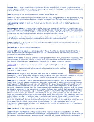 Drilling rig components ( illustrated glossary ) | PDF