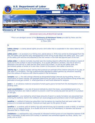 Drilling rig components ( illustrated glossary ) | PDF