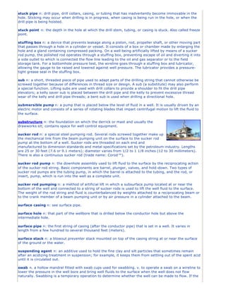 Drilling rig components ( illustrated glossary ) | PDF