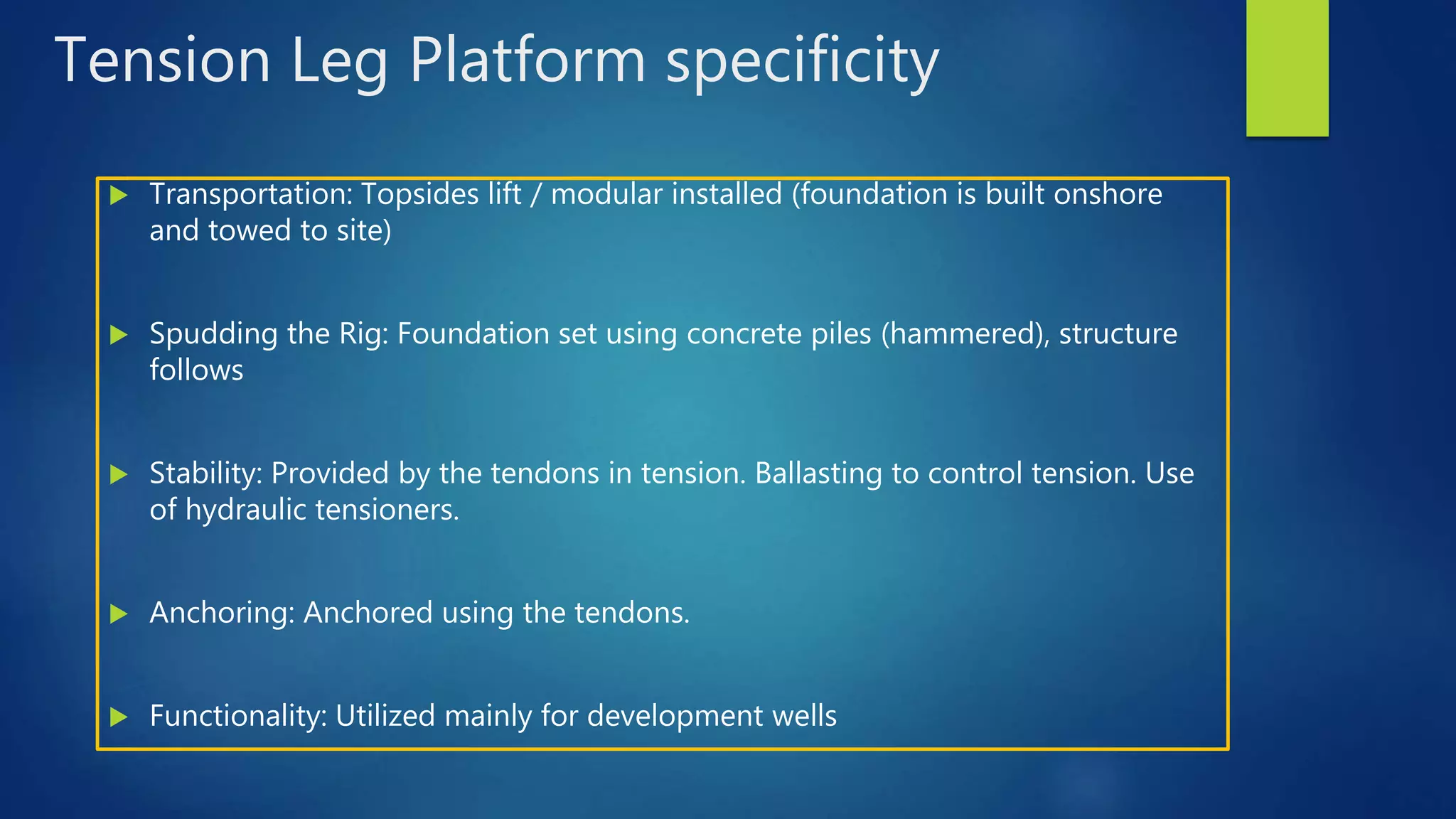 Offshore Drilling rigs (6) i | PPTX