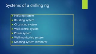 Offshore Drilling rigs (6) i | PPTX