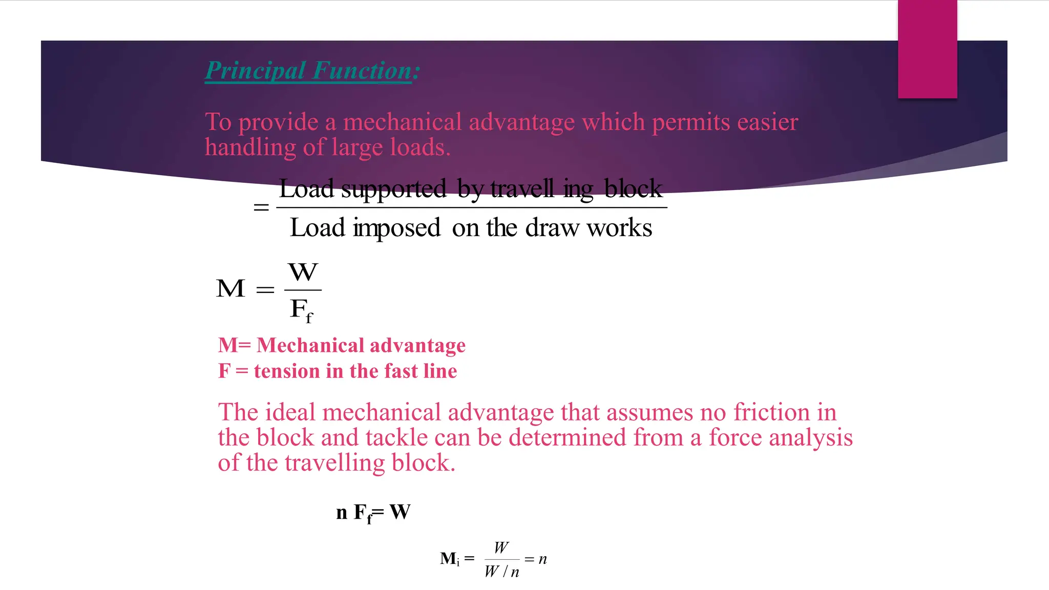 DRILLING ROTARY RIGS ENGINEERING ANALYSIS .ppt