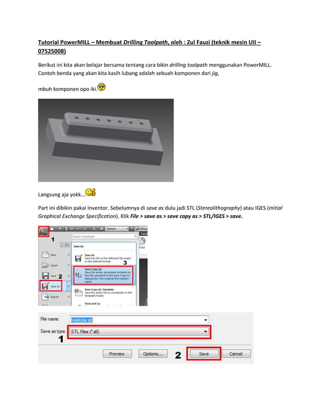 Drilling toolpath | PDF