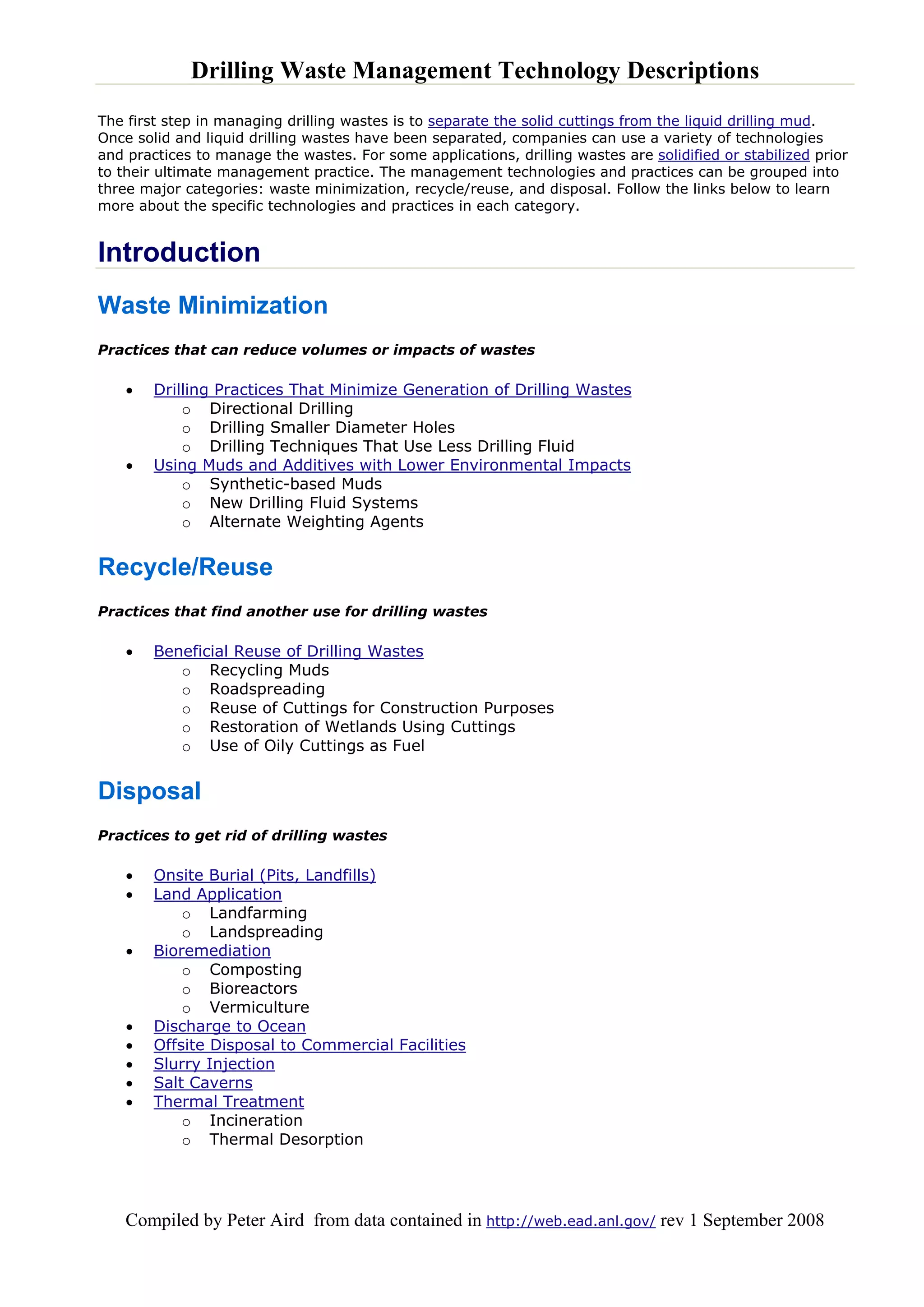 Drilling waste management_technology_1_ | PDF
