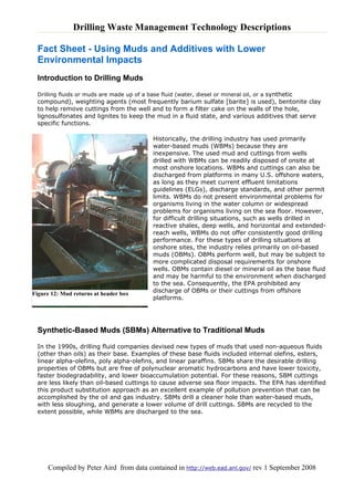 Drilling waste management_technology_1_ | PDF