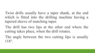 Fundamentals of Lathe andDrill Machine.pptx