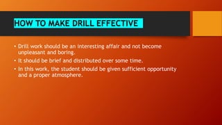 Drill Method in Mathematics.pptx