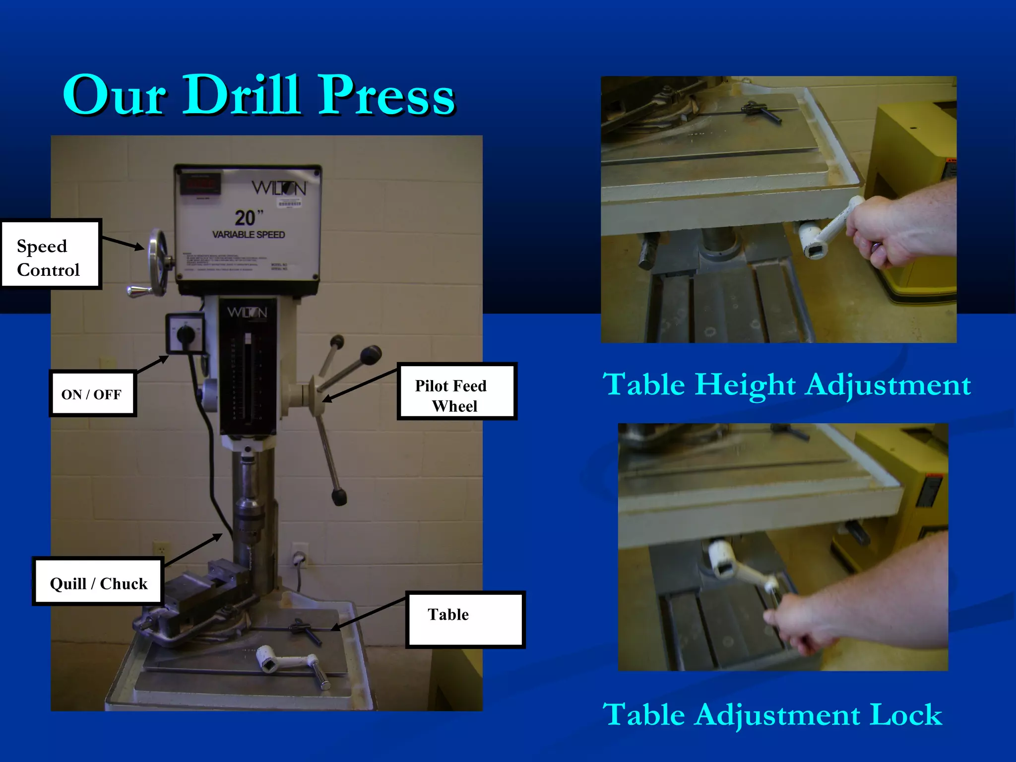 Drill Press Safety PPT | PPT