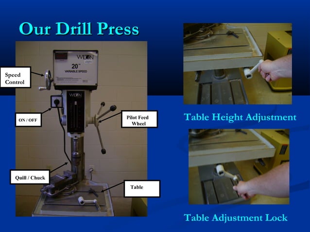 Drill Press Safety PPT | PPT