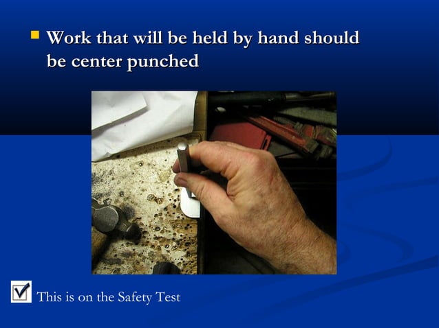 Drill Press Safety PPT | PPT