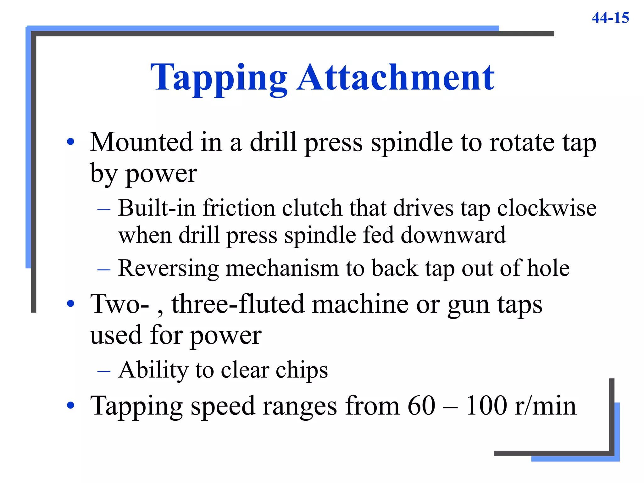 Drill Press Operation.ppt