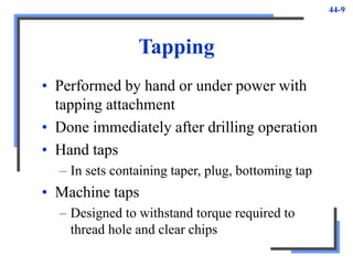 Drill Press Operation.ppt