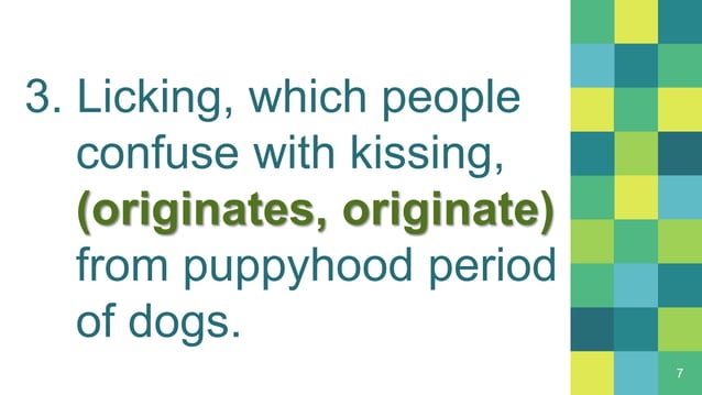 Subject-Verb Agreement with Intervening Phrases | PPTX