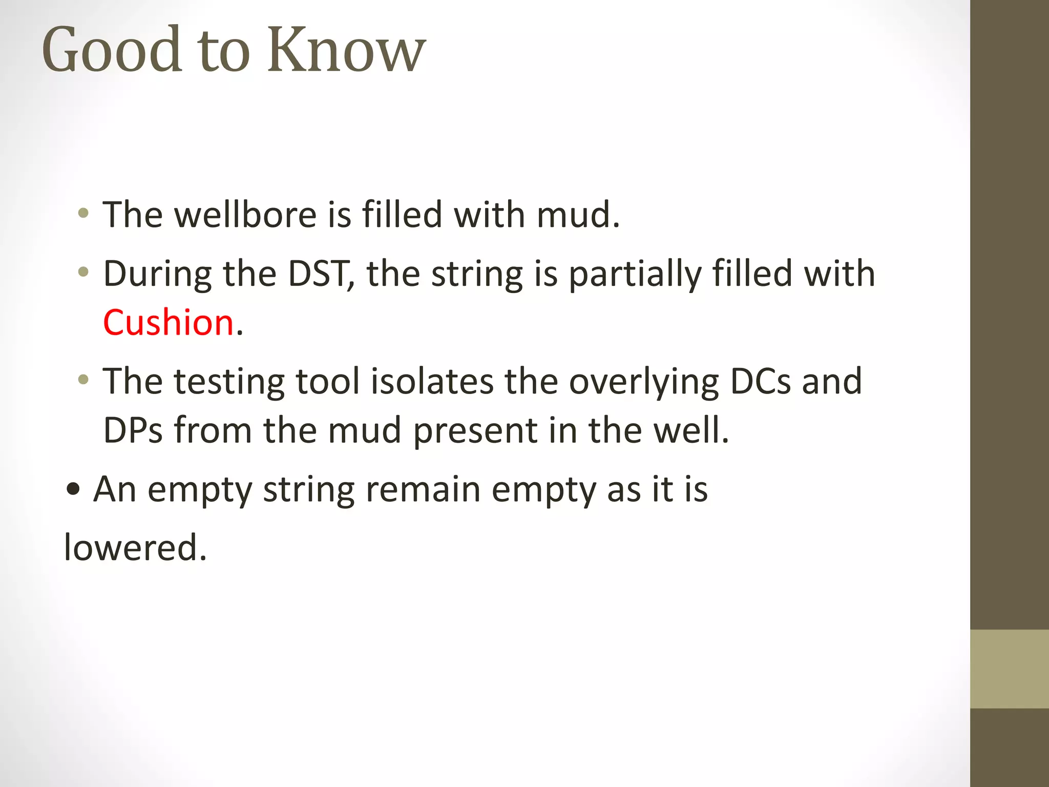 Drill stem test | PPTX