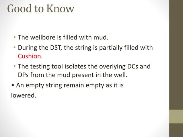 Drill stem test | PPTX
