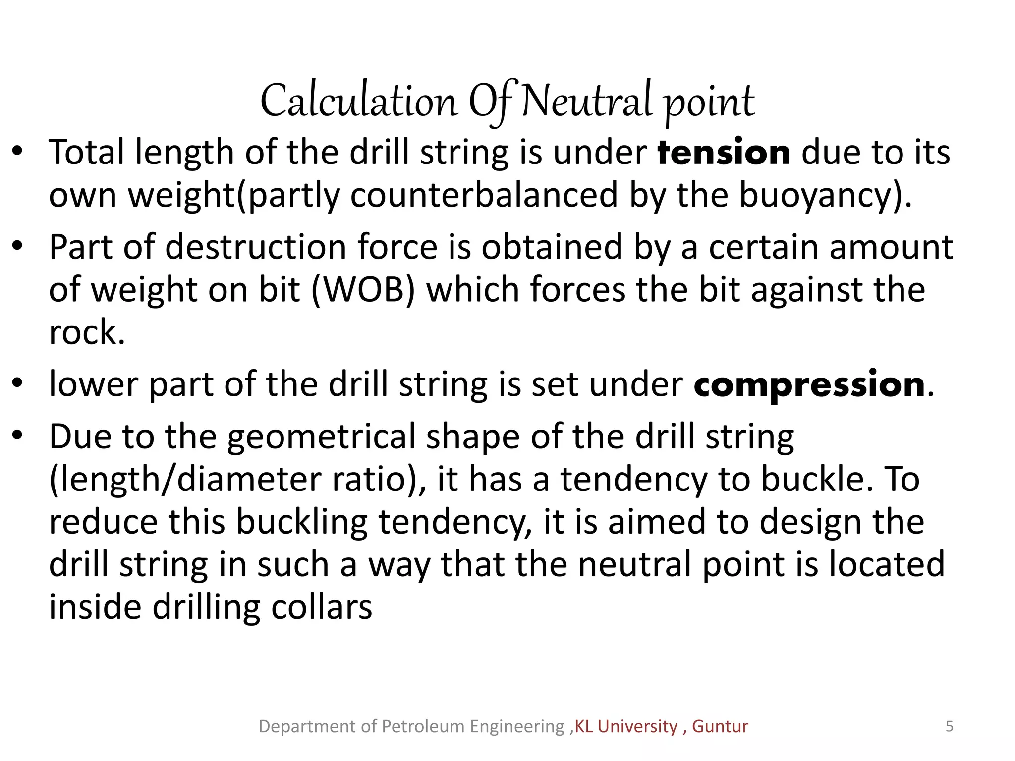 Drill string | PPTX
