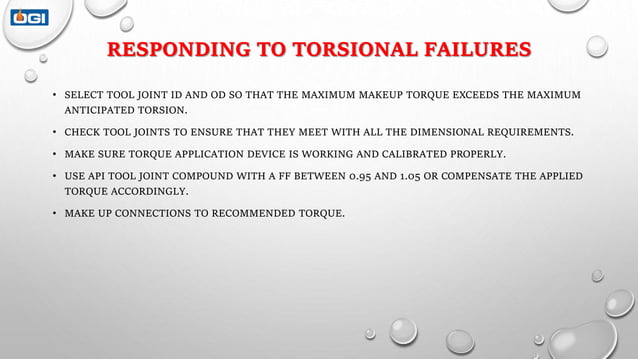 Drill string Failure Analysis & PREVENTION.pptx | Geology | Science