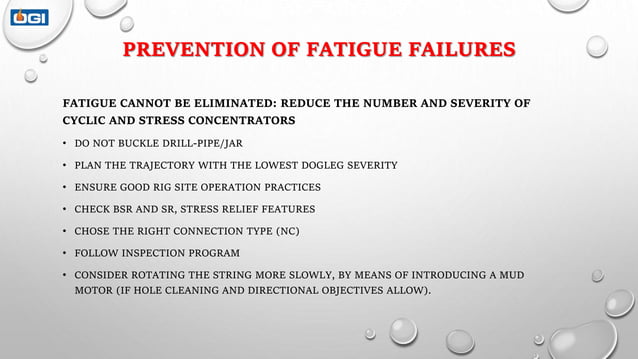 Drill string Failure Analysis & PREVENTION.pptx | Geology | Science