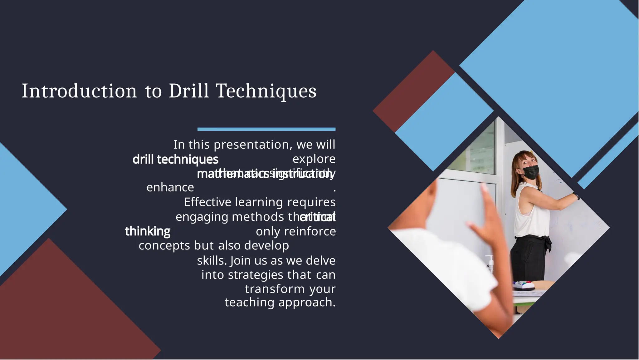 Drill Technique in teaching mathematics.pptx