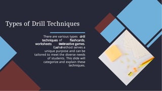 Drill Technique in teaching mathematics.pptx