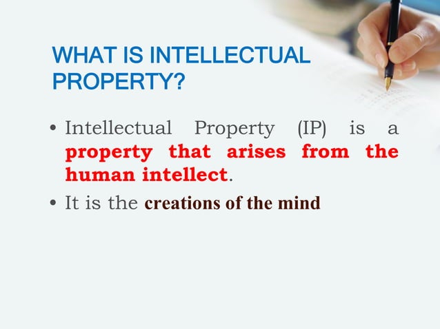 Intellectual Property Rights | PPT