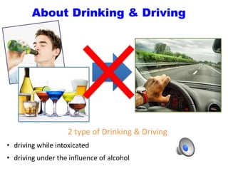 Drinking & driving | PPTX | Illegal Drugs, Tobacco, eCigarettes, Vaping ...