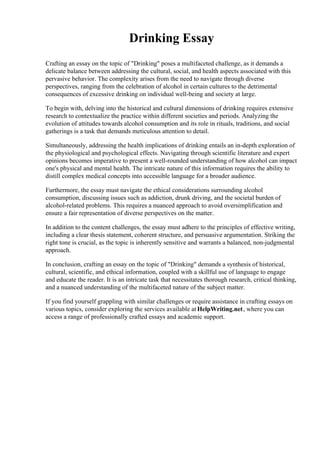 Drinking Essay.pdf