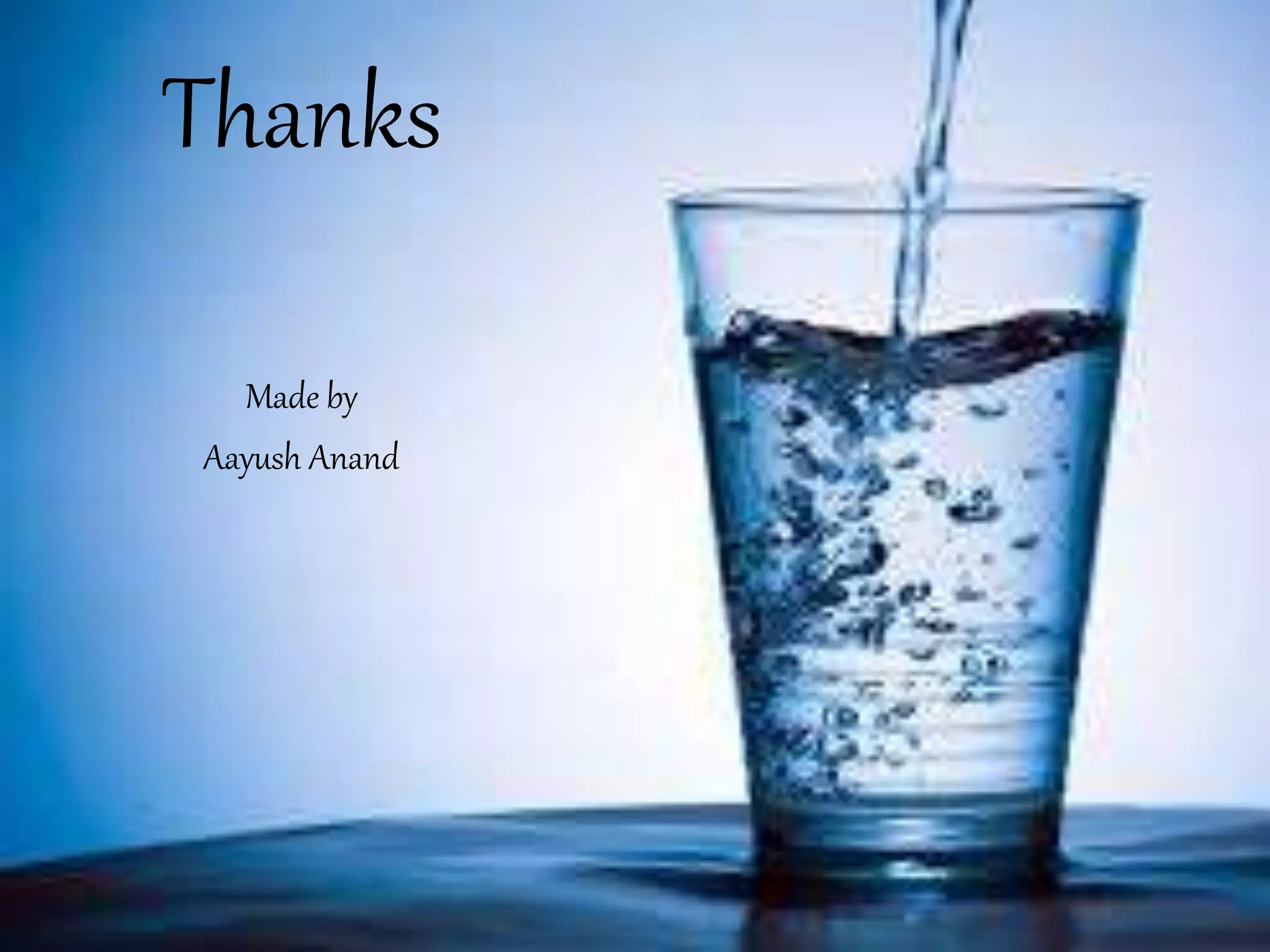 Drinking water | PPTX