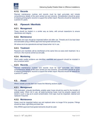 Drinking water guidelines 2 | PDF | Chemistry | Science