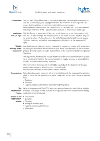 Drinking Water and Water Treatment Basics | PDF