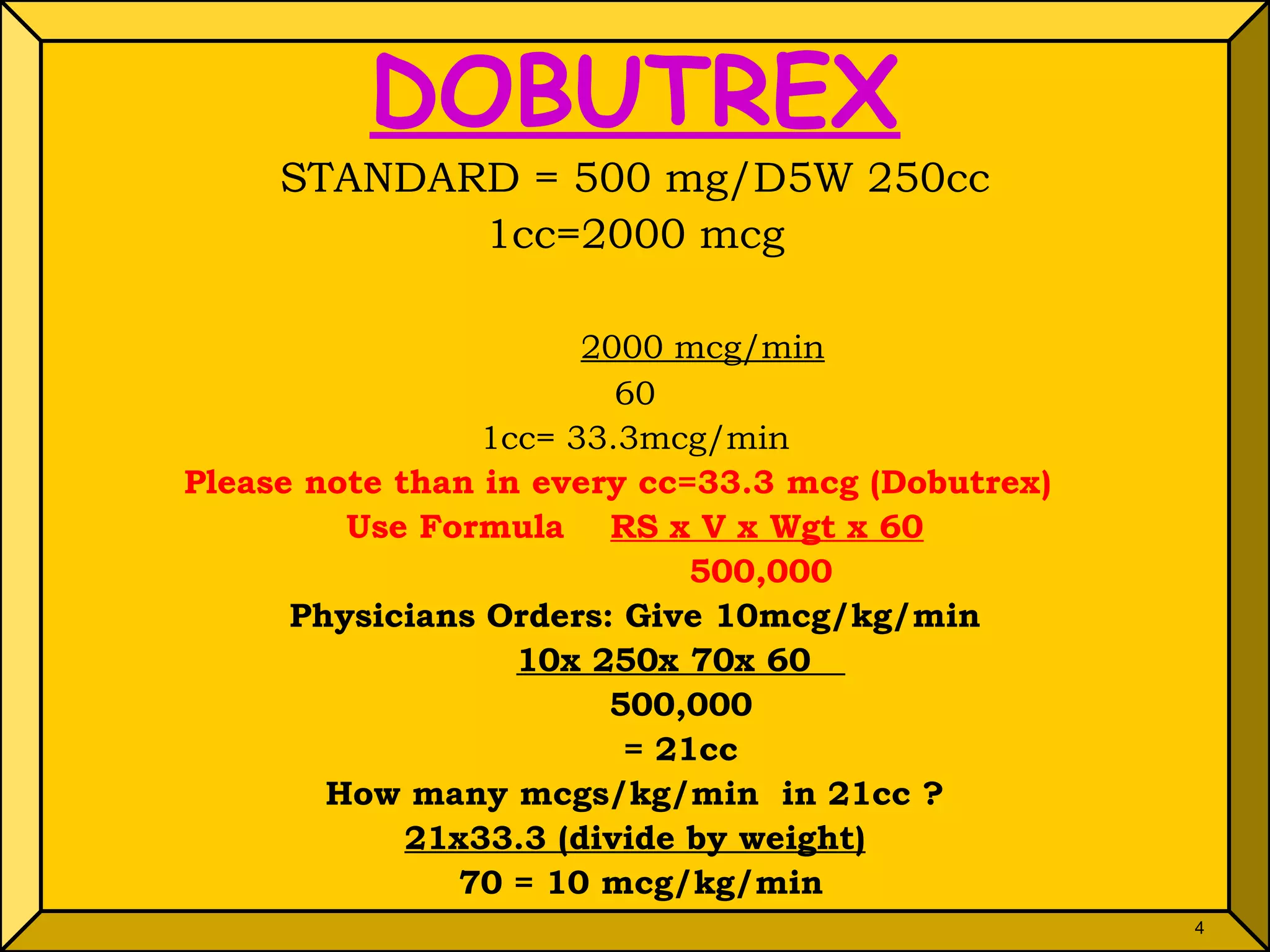 Drip calculation powerpoint | PPT