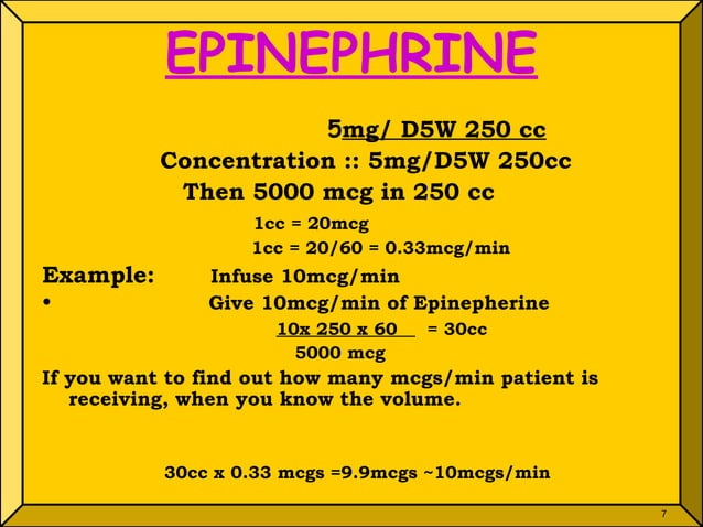 Drip calculation powerpoint | PPT | Heart and Cardiovascular Diseases ...